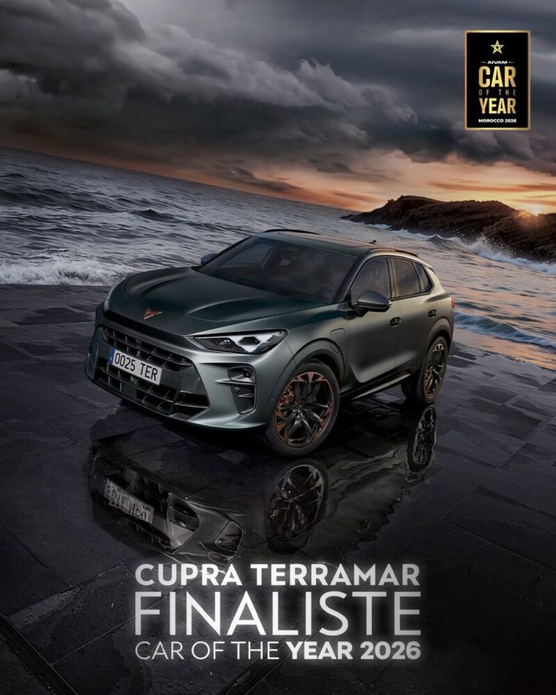 CUPRA Terramar Named Finalist for Car of the Year 2026 - Nighty - The ...