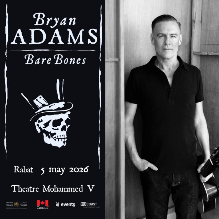 Bryan Adams Brings The Bare Bones Show to Morocco for Two Exclusive ...